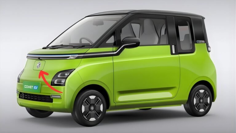 MG Comet EV Small Size Electric Car Launch With Premium Features, Range ...
